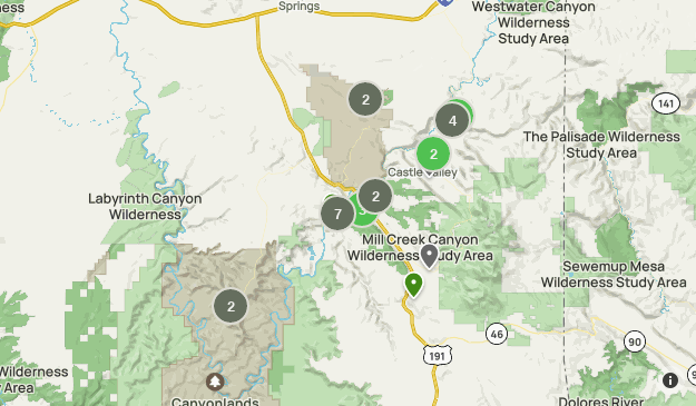 Moab Area Trails | List | AllTrails