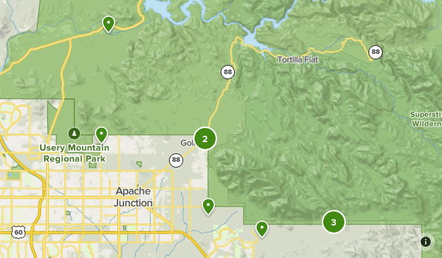 AJ/Gold Canyon area | List | AllTrails