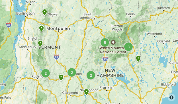 Vermont and New Hampshire Mountains | List | AllTrails