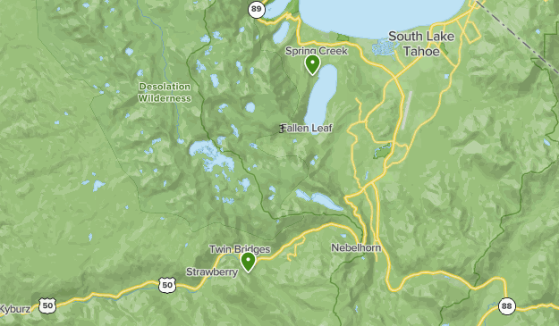Fallen Leaf Campground List Alltrails