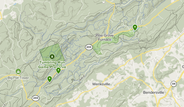 Tumbling Run Game Preserve | List | AllTrails