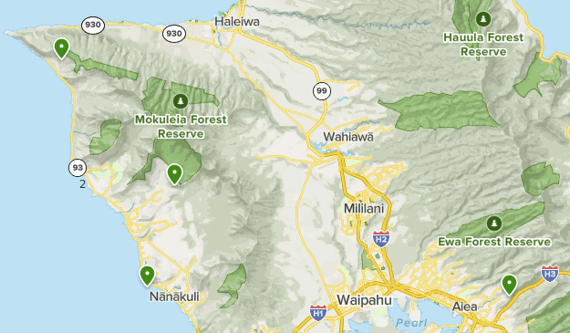 Oahu - W | List | AllTrails