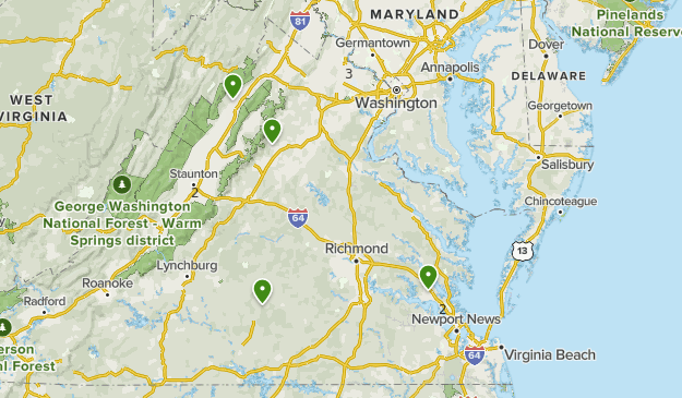 Virginia hikes | List | AllTrails