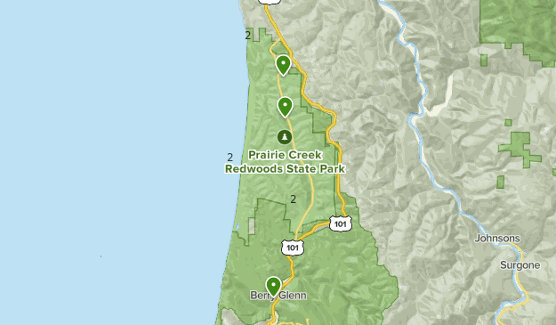 Prairie Creek Area | List | AllTrails