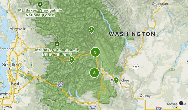 Highway 2 Corridor | List | AllTrails