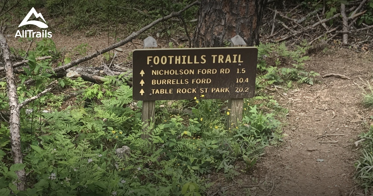 SC- Foothills Trail | List | AllTrails
