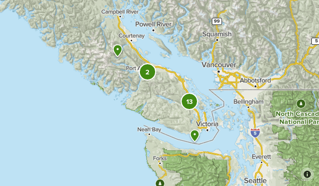 Victoria area | List | AllTrails