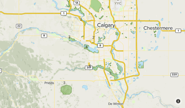 SW Calgary | List | AllTrails