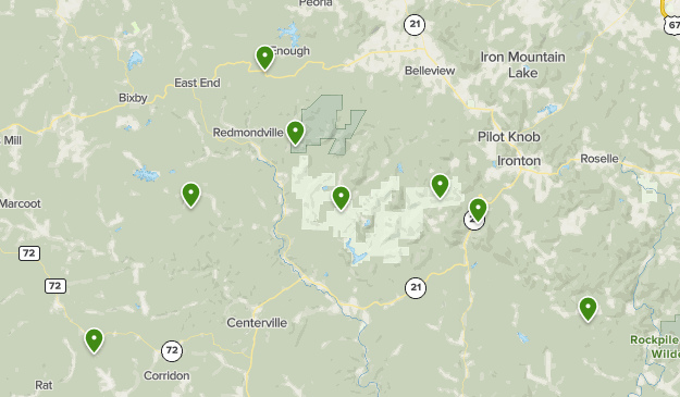 The Ozark Trails | List | AllTrails