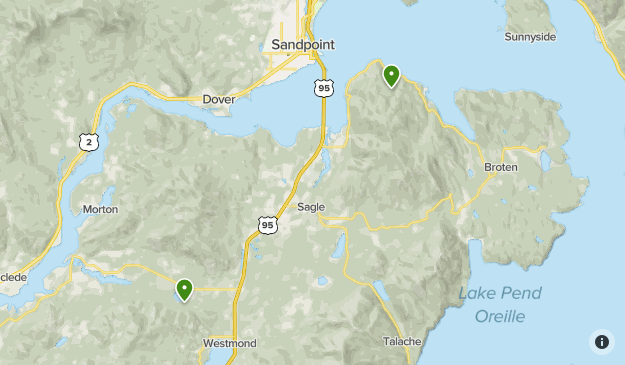 Sagle | List | AllTrails