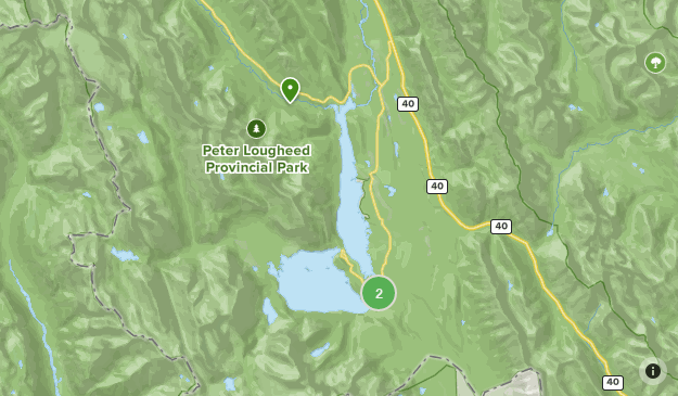 Kananaskis Upper Lake Area | List | AllTrails