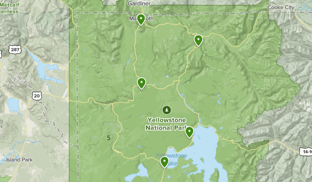 yellowstone | List | AllTrails