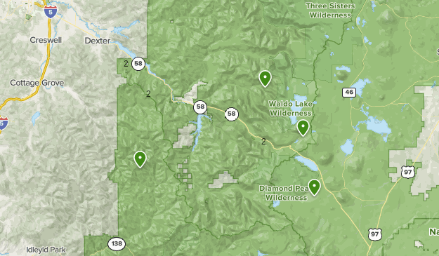 Hwy 58 area | List | AllTrails