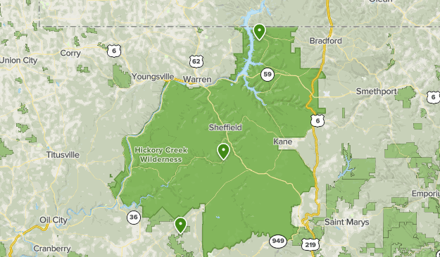 NCT Sections | List | AllTrails