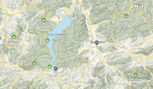 RCT Sorpesee | List | AllTrails