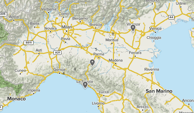 Poebene - Appenin | List | AllTrails