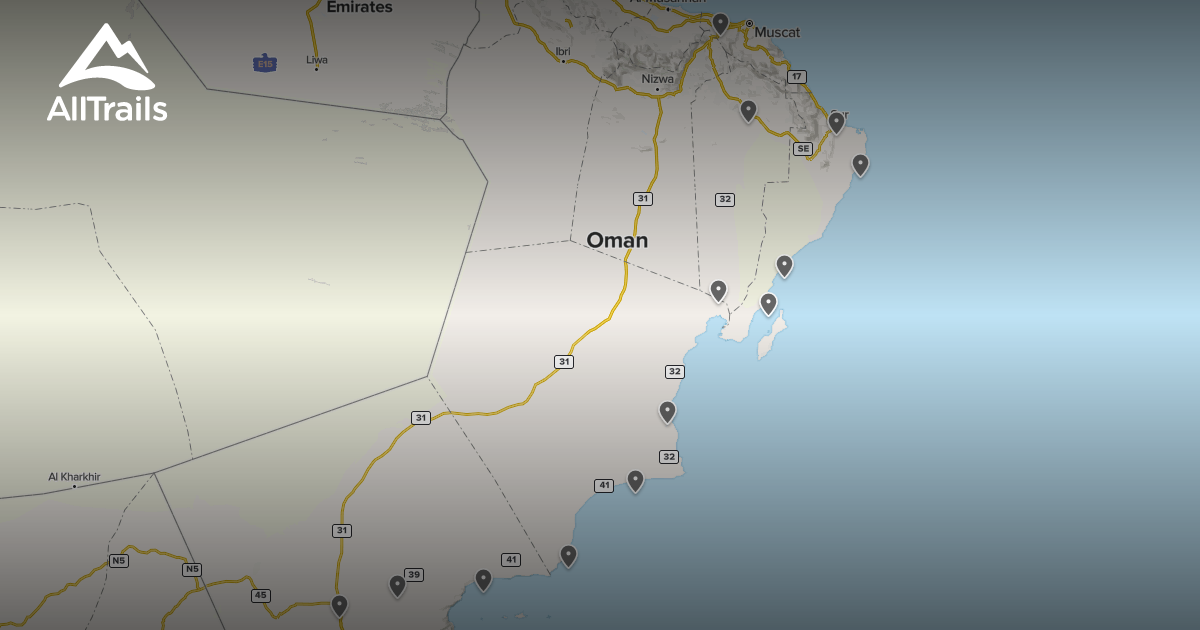 Oman - Muscat - Salalah | List | AllTrails