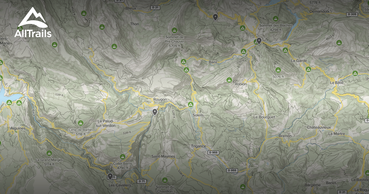 Hiking: Around Castellane and Verdon Gorge | List | AllTrails