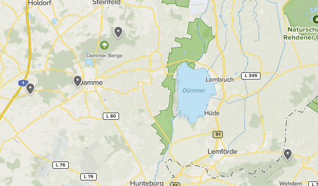 (Wandern) Halbtagestouren Stemweder- u. Dammer Berge | List | AllTrails