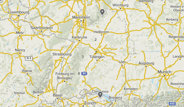 Neckar Radweg | List | AllTrails