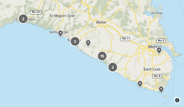 Cala en Porter | List | AllTrails