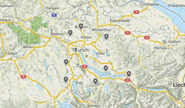 Zurich Region | List | AllTrails