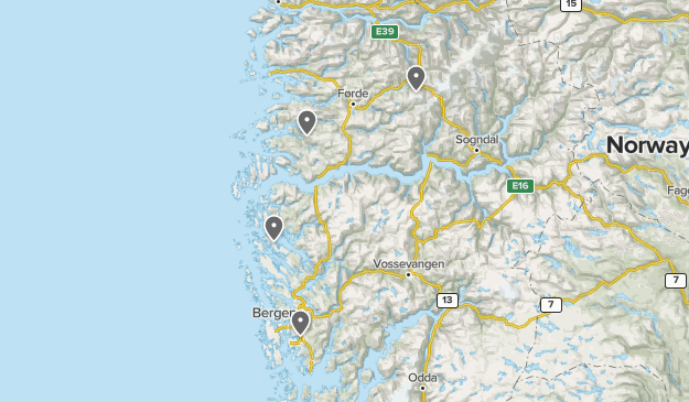 Norge: Bergen till Olden | List | AllTrails