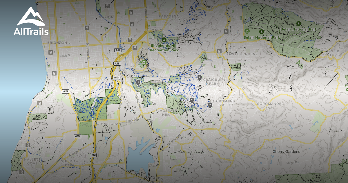 Sturt Gorge marking | List | AllTrails