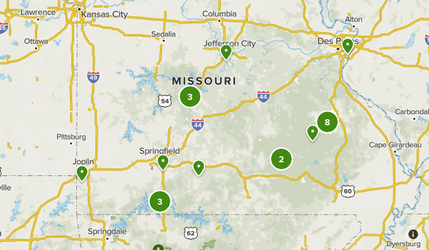 Missouri Waterfall Loop | List | AllTrails