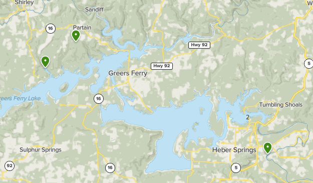Fairfield Bay Trails Arkansas | List | AllTrails