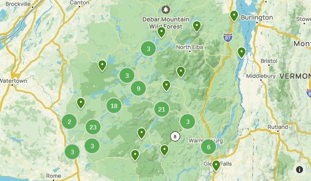 ADK Trails | List | AllTrails