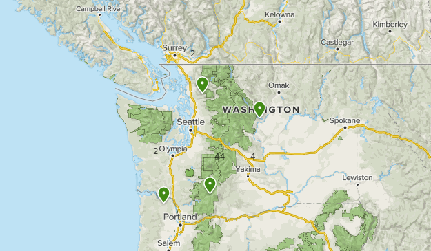 Washington Trails Check list | List | AllTrails