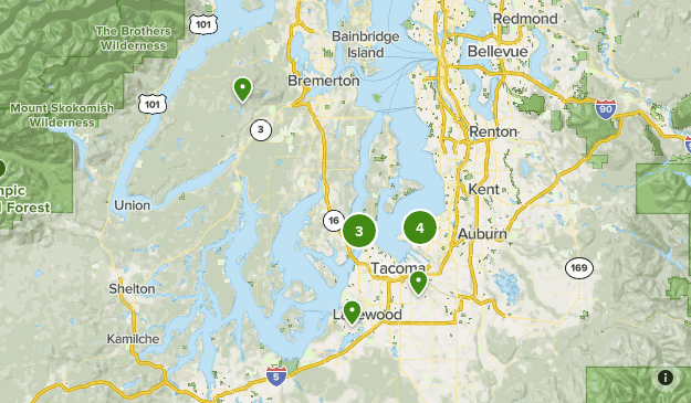 tacoma area trails | List | AllTrails
