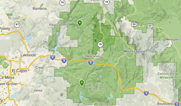 Descanso Area | List | AllTrails