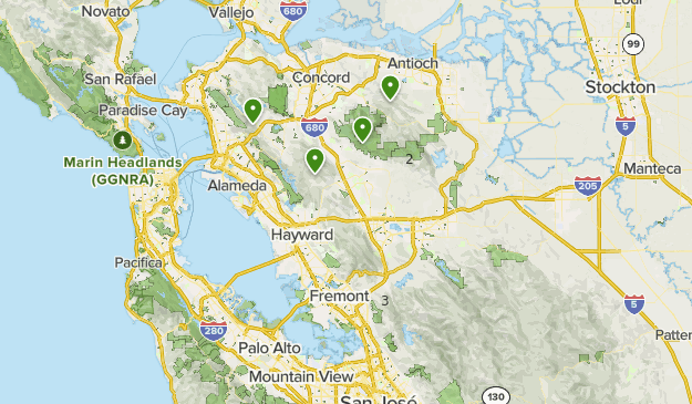 Top 10 East Bay Hikes - Mark Brauer | List | AllTrails