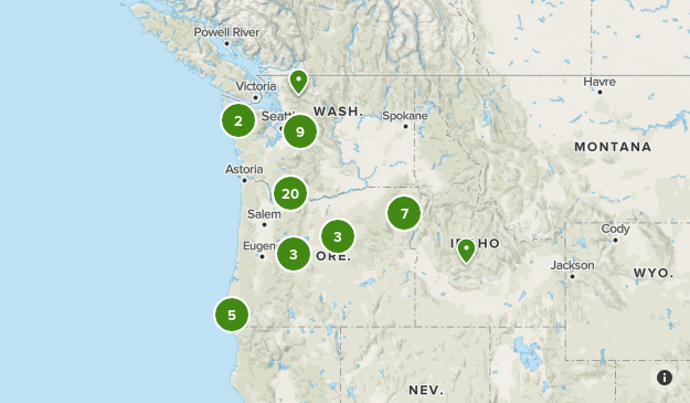washington and oregon hikes | List | AllTrails