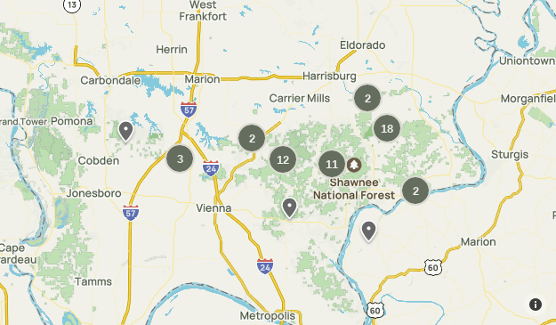 Shawnee national forest | List | AllTrails