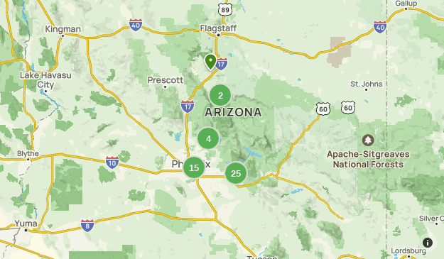 Places to go: East Valley | List | AllTrails