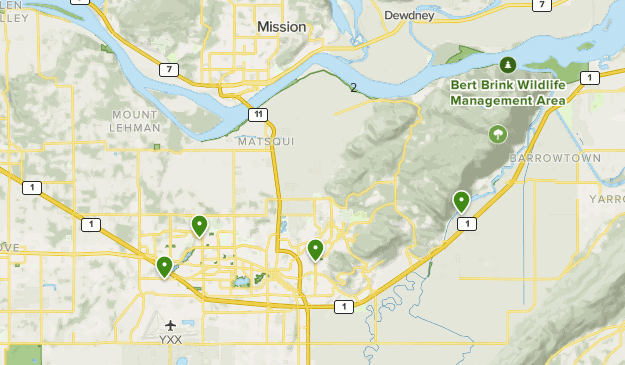 Abbotsford to do | List | AllTrails