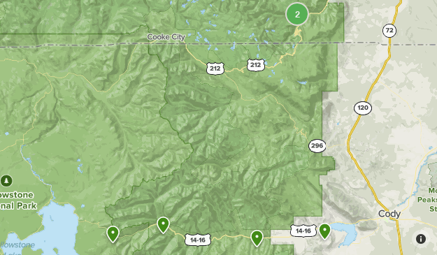 Cody Area | List | AllTrails