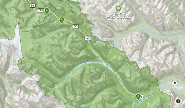 Sask RC / Icefield Area | List | AllTrails