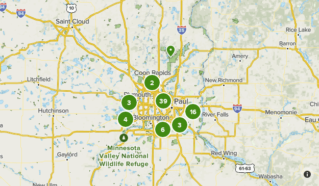 Trails in the Twin Cities | List | AllTrails
