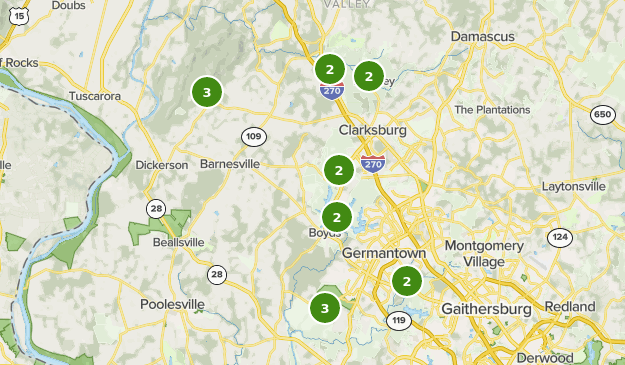 Germantown area | List | AllTrails