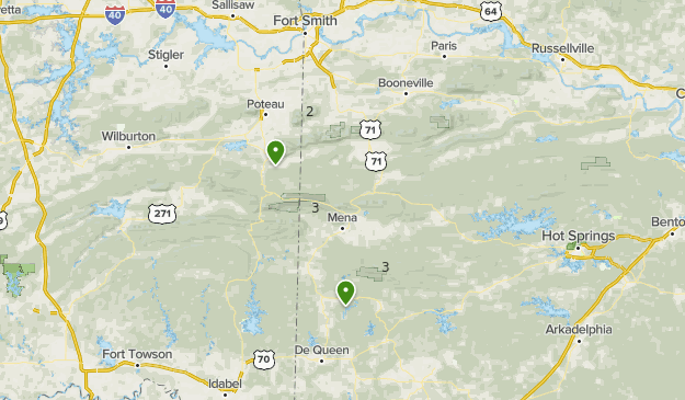 Ouachita Trails in Mena | List | AllTrails