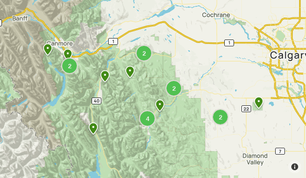 Kananaskis under 1:30 drive | List | AllTrails