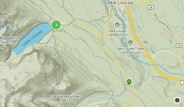 Lake Louise over 20 km, 2000 m | List | AllTrails