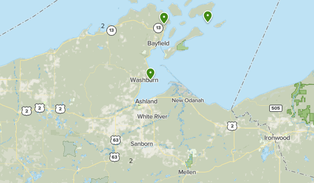 Apostle islands area | List | AllTrails