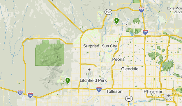 Surprise Trails | List | AllTrails