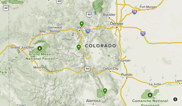 Colorado - Low Traffic Trails | List | AllTrails