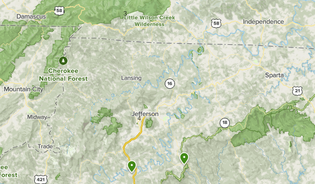 Ashe County cabin hike list | List | AllTrails